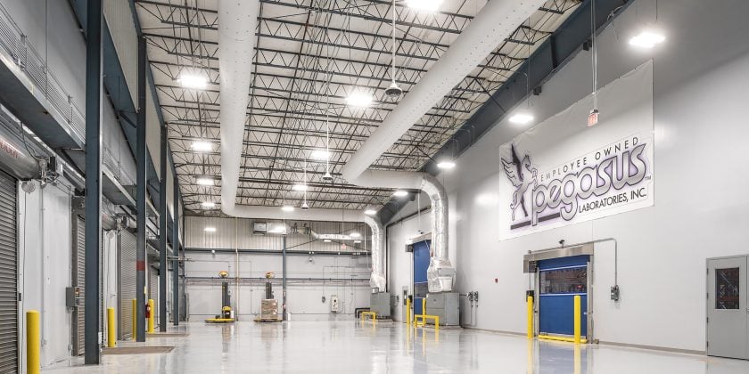 Design and construction retrofit for animal health warehouse - CRB